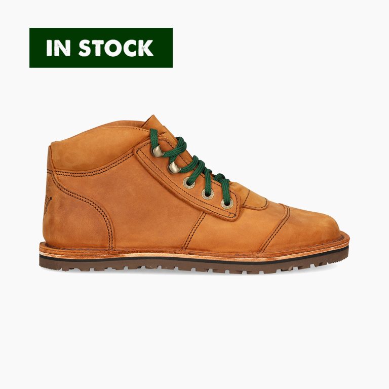African Ranger Barefoot Boot - Fudge - Jim Green