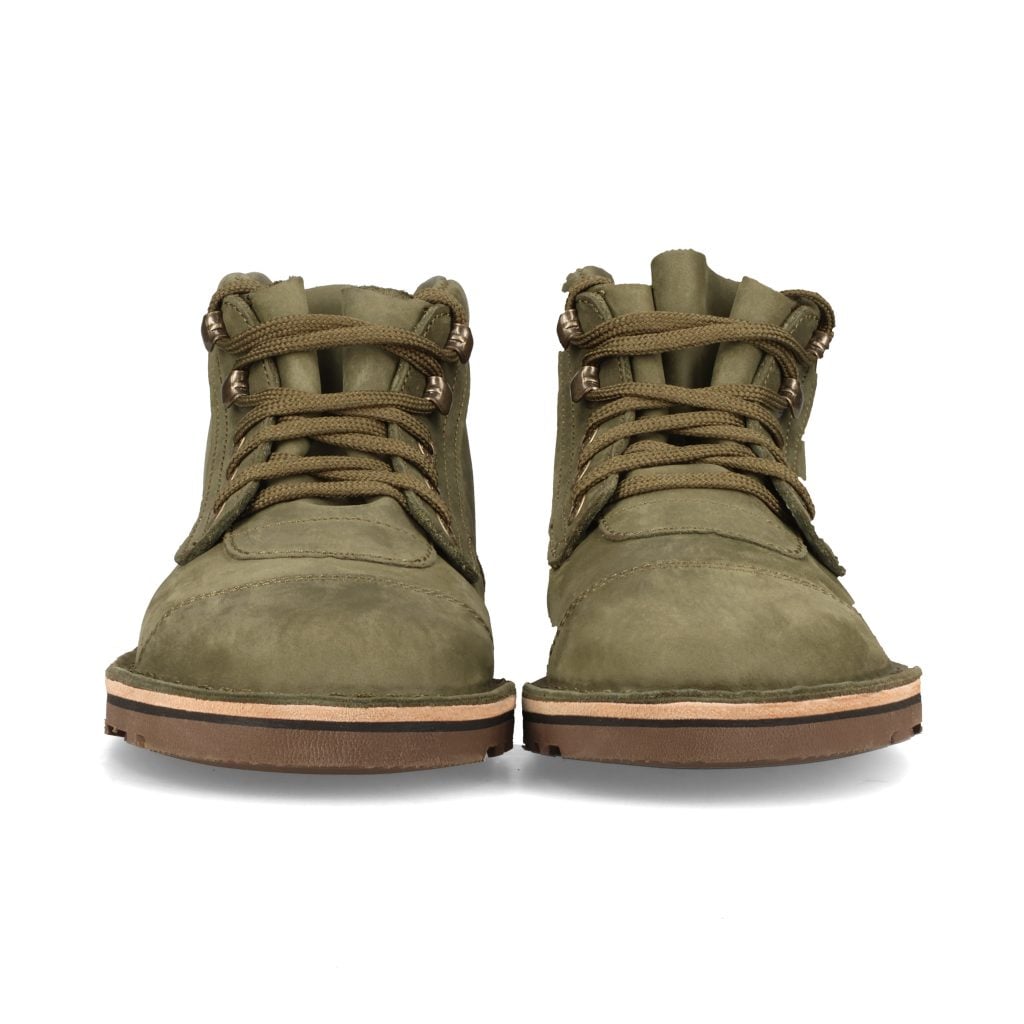 African Ranger Barefoot Boot - Houston Green - Jim Green