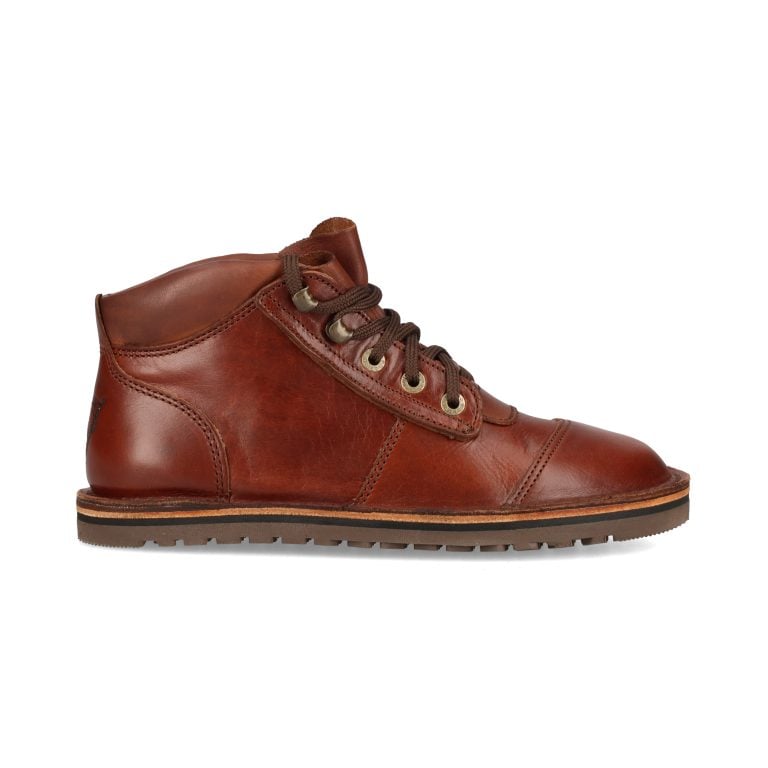 African Ranger Barefoot Boot - Walnut Veg Tan - Jim Green