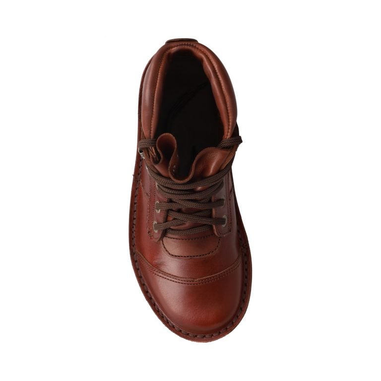 African Ranger Barefoot Boot - Walnut Veg Tan - Jim Green